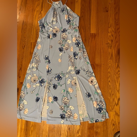 Candie's | Dresses | Candies Floral Baby Blue Dress | Poshmark